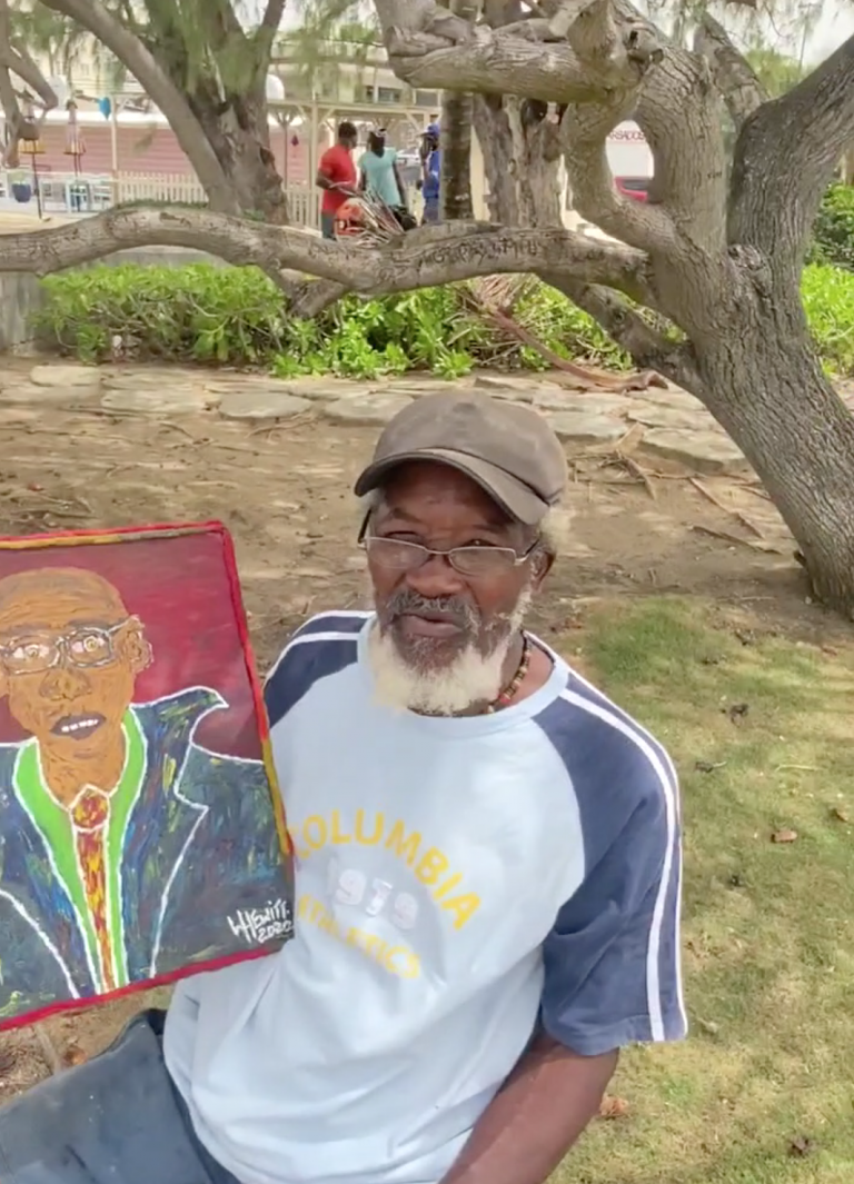Woolly Hewitt World Famous Artist - Barbados.org BlogBarbados.org Blog