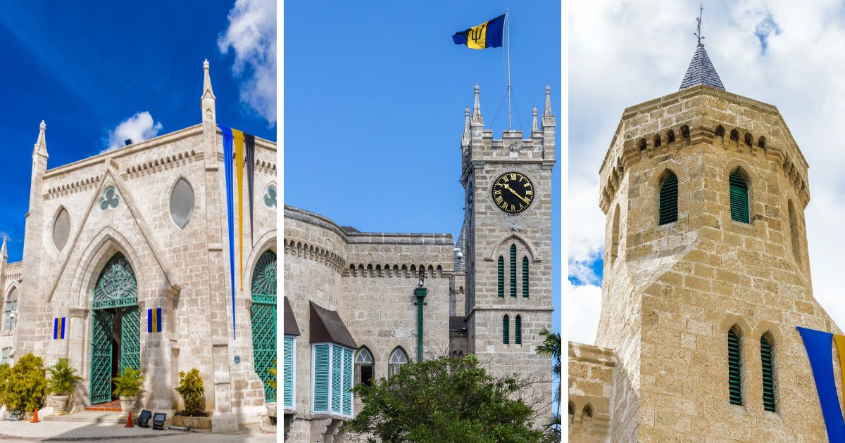 Parliament Buildings in Bridgetown, Barbados